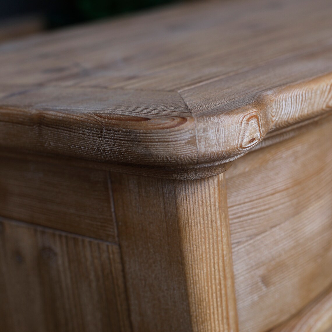 Handcrafted Rustic Wooden Dresser Farmhouse Style Chest of Drawers ...