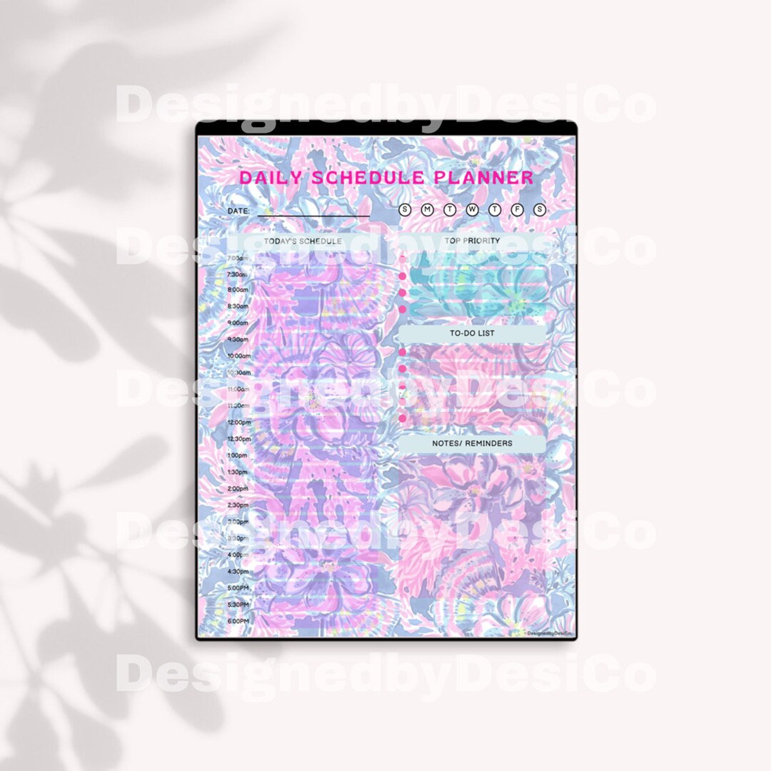 Daily Planner, Digital Planner, Printable Planner - Etsy