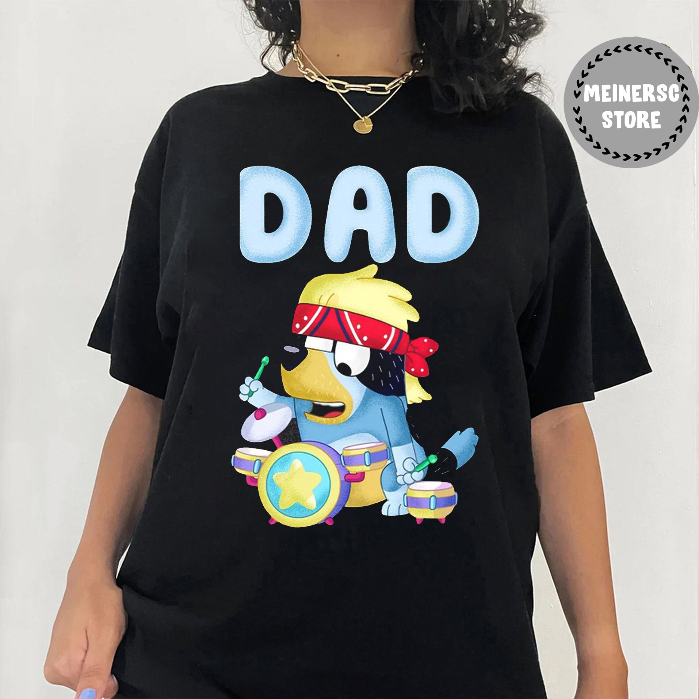 Bluey Dad Shirt Bluey Rad Dad Shirt Bluey Dadlife Shirt - Etsy