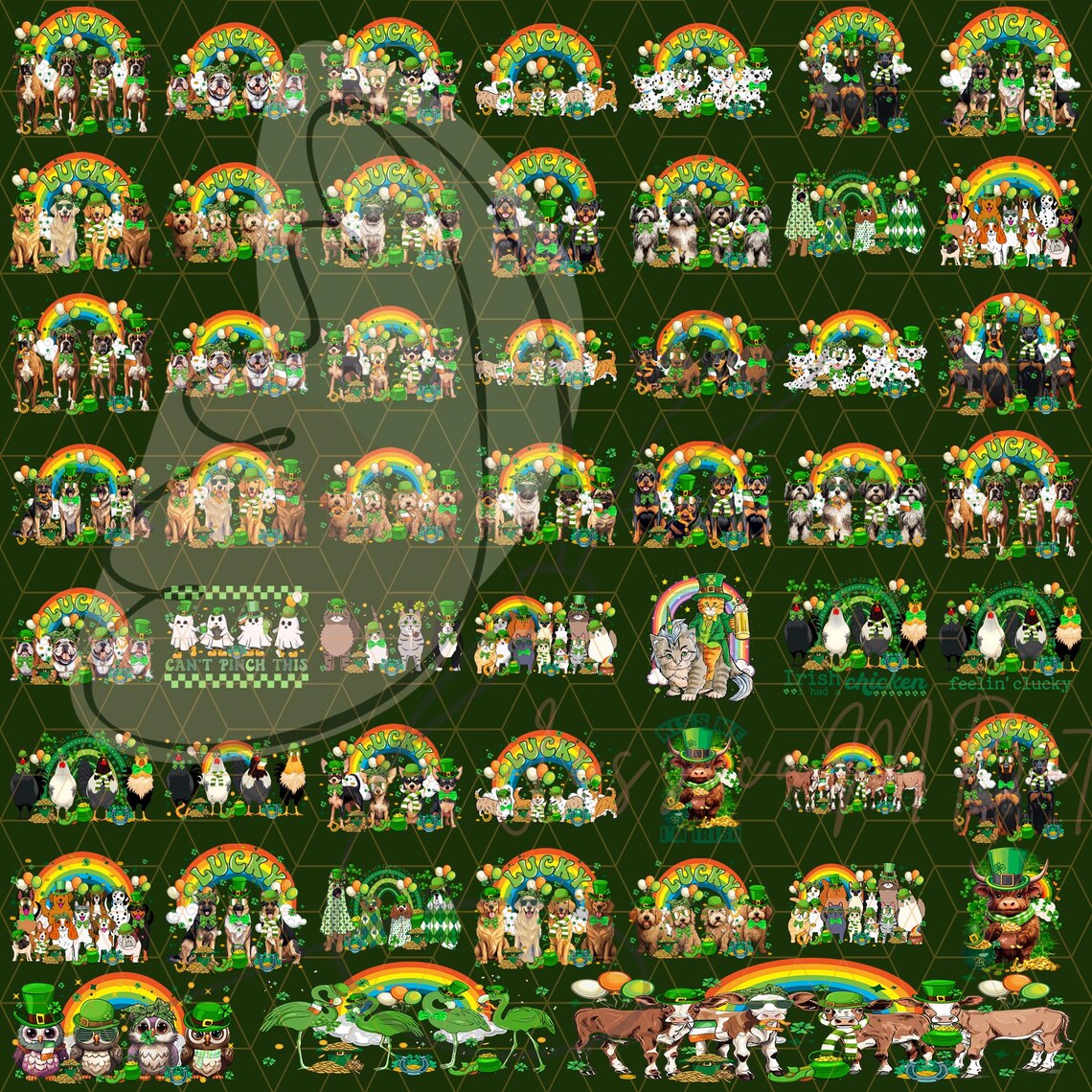 1500+ Mega St Patricks Day PNG Bundle (digital Download) - Etsy