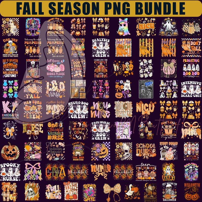 Fall Mega Bundle PNG: Autumn Thanksgiving Designs (digital Download) - Etsy
