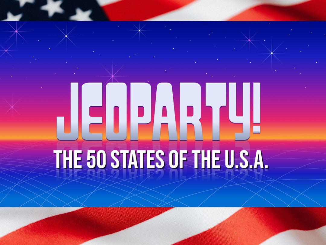 United States Mastermind Jeoparty: the Ultimate 50 States Trivia ...