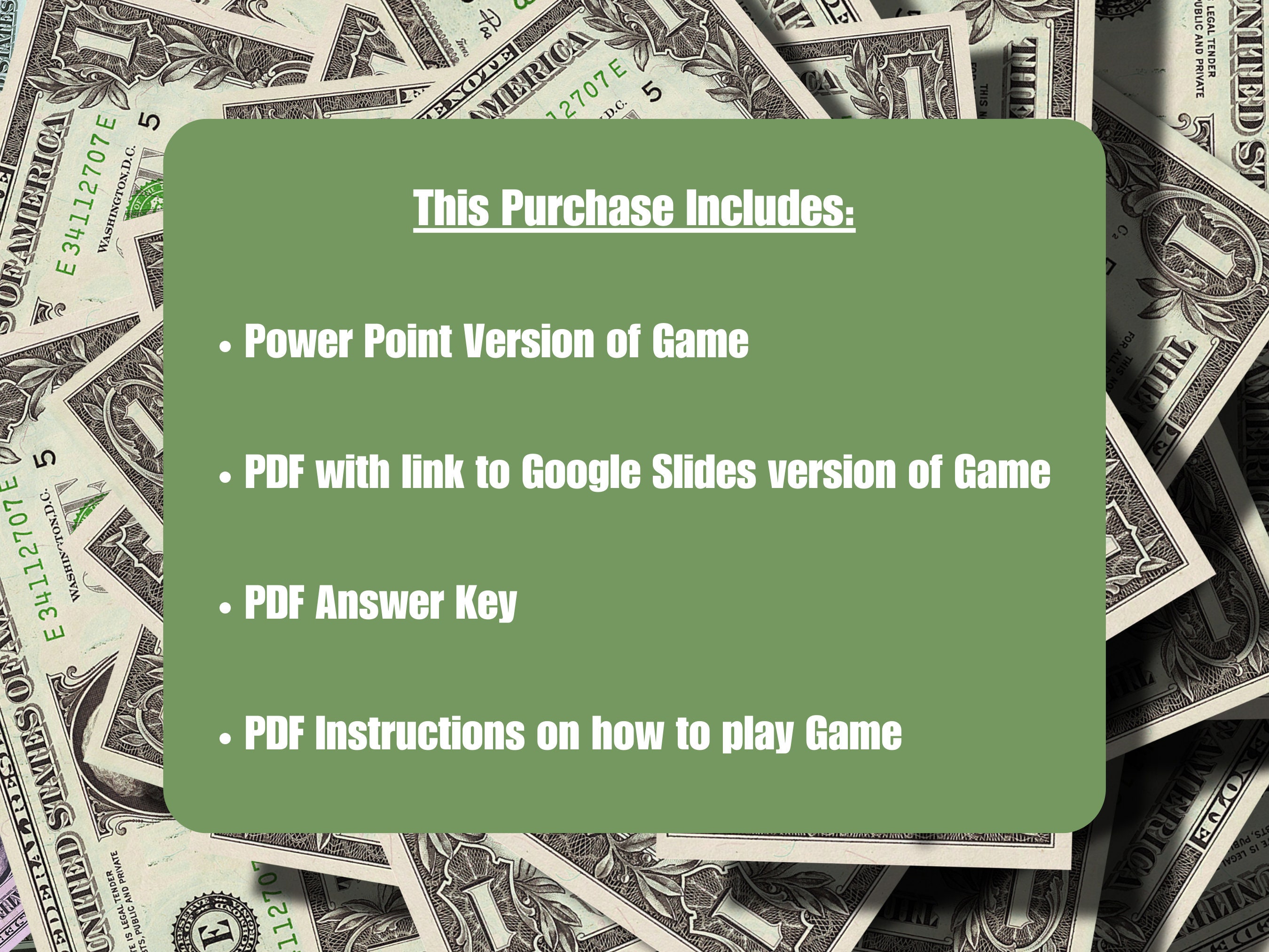 Master Your Money: Personal Finance Jeopardy Game for Older Kids, Teens ...