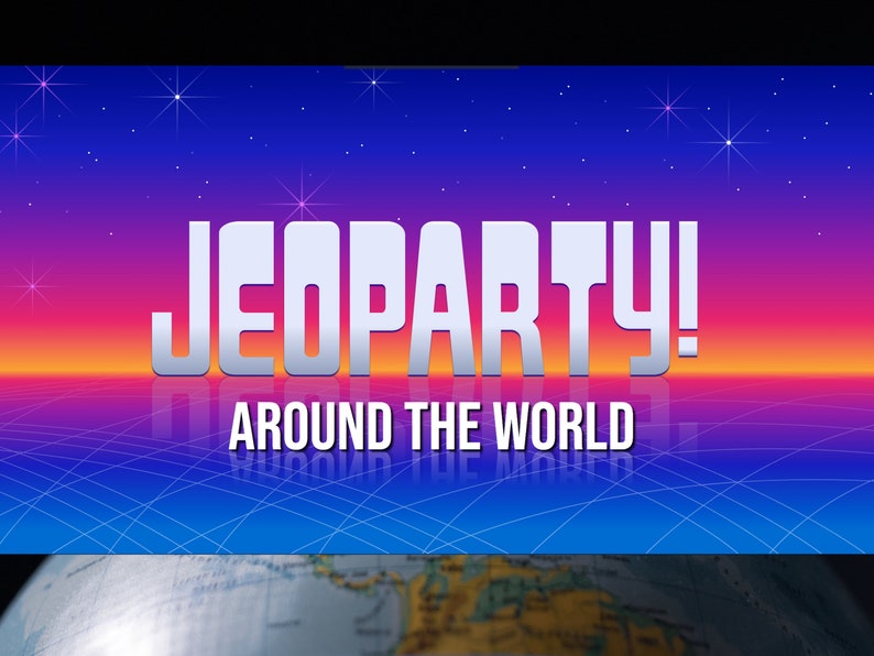 Around the World Jeoparty Game - Fun Geography Review for Classrooms ...