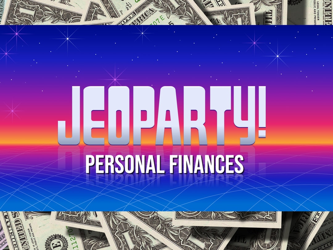 Master Your Money: Personal Finance Jeopardy Game for Older Kids, Teens ...