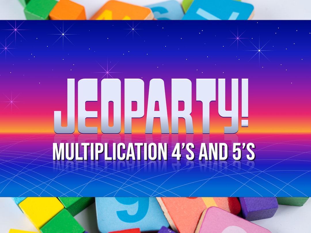Multiplication Mania: Jeoparty Extravaganza - A Thrilling Exploration ...