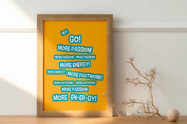 Cartel viral de meme moderno imprimible digital / Arte de pared ...