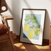 Digital Lemon Poster | Printable Citrus Wall Art | Kitchen Decor Print ...
