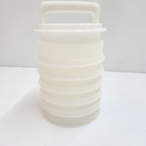 Vintage Tupperware Hamburger Keeper/maker - Etsy