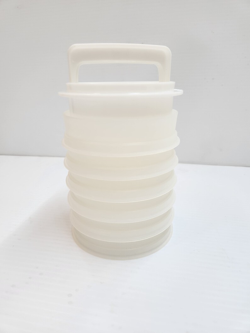 Vintage Tupperware Hamburger Keeper/maker - Etsy