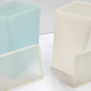 Vintage Pastel Blue and Clear Tupperware Freezer Keeper Container 484-4 ...