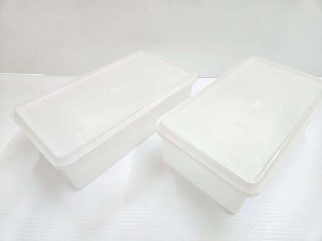 Vintage Tupperware Rectangular Cracker Keeper Container #677 - Etsy