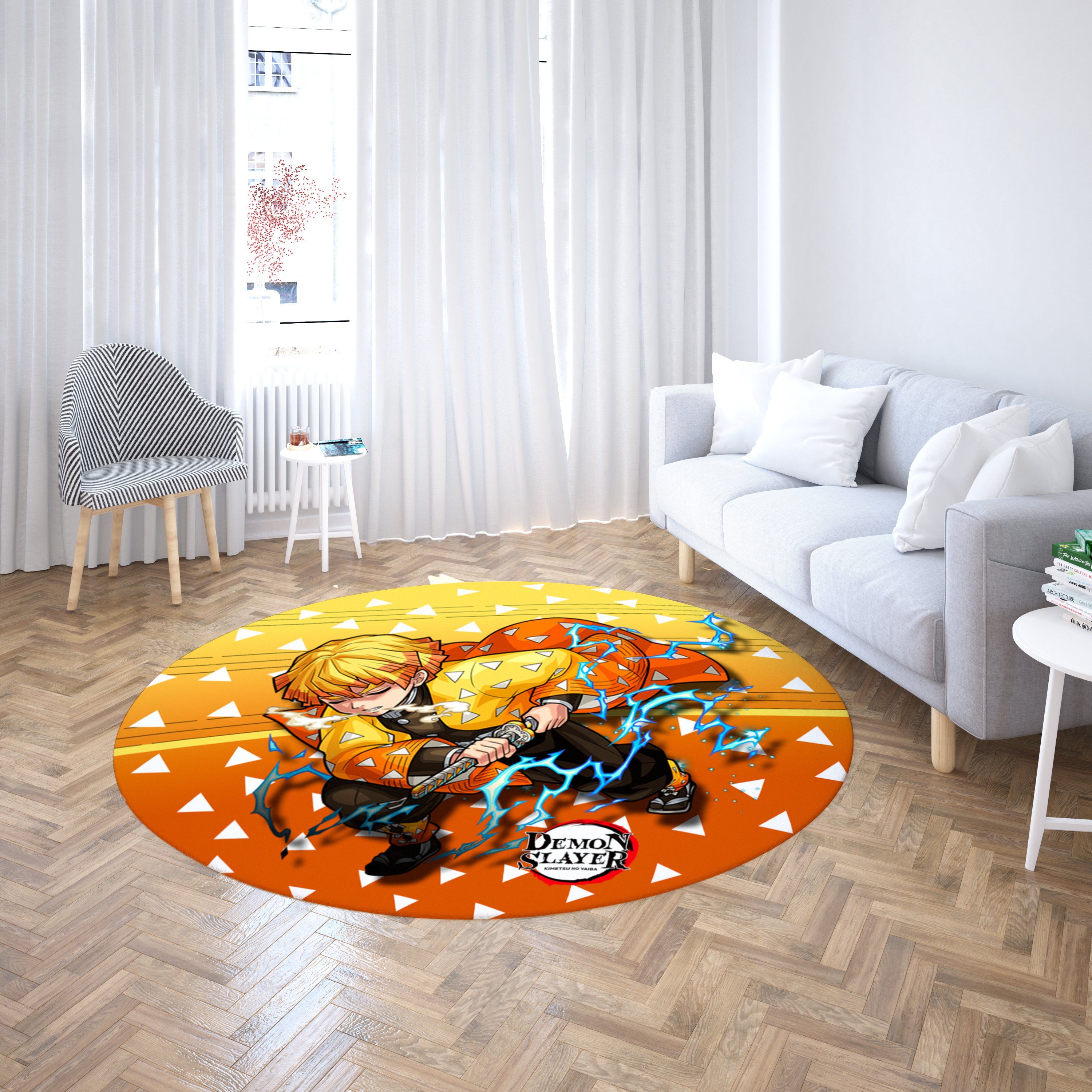 Anime Living Room Rug, Instant Download, Anime Area Rug, Anime Bedroom ...