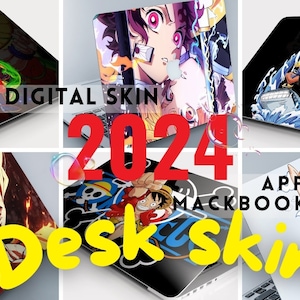 Pack of 15 Anime Laptop JPG Skin Decals, Anime JPG Stickers, Dell, Hp ...