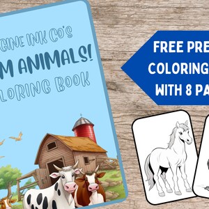 Farm Animal Printable Flashcards • Editable Montessori Cards • Learning ...
