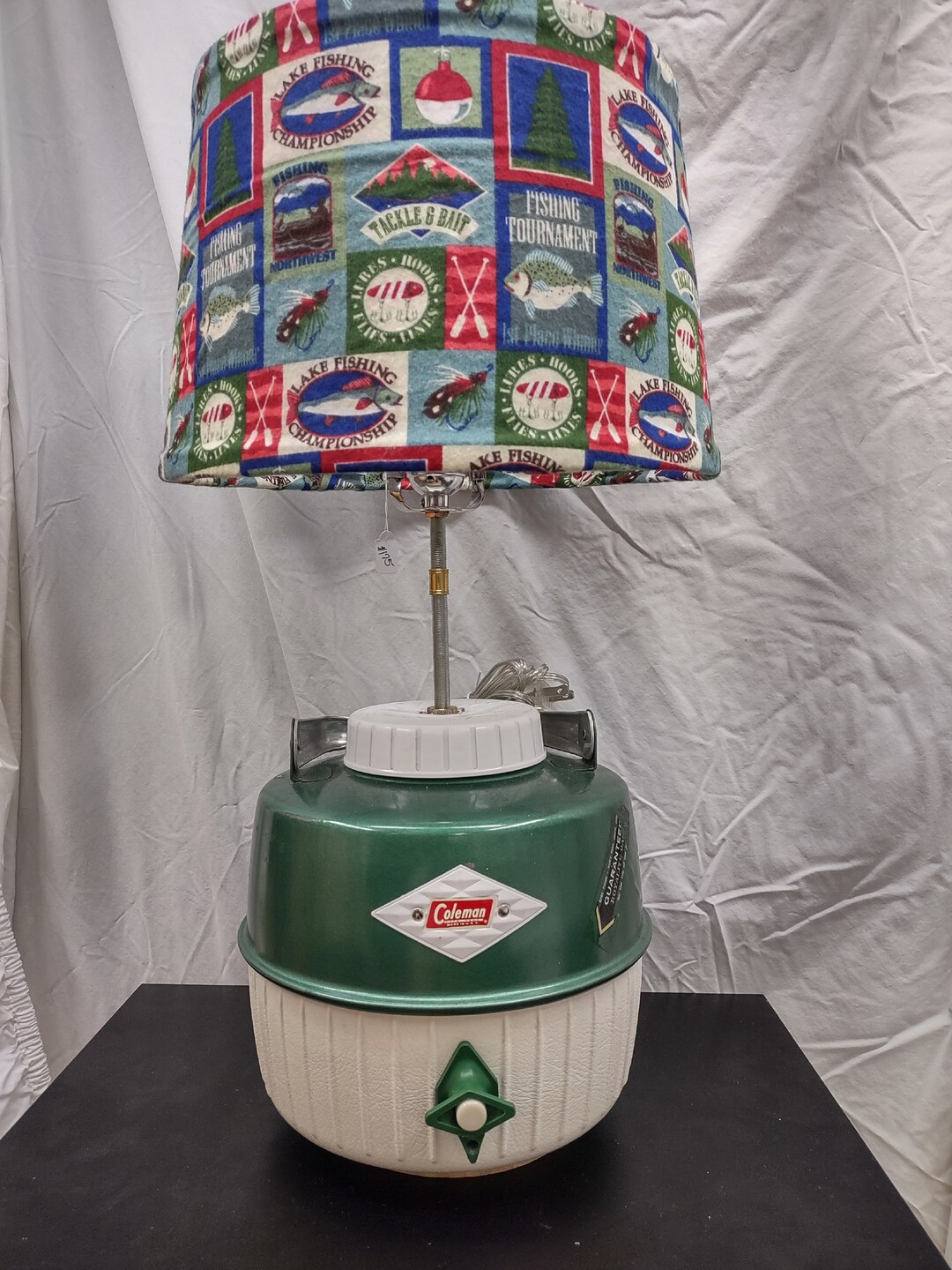 Coleman Water Jug Lamp - Etsy