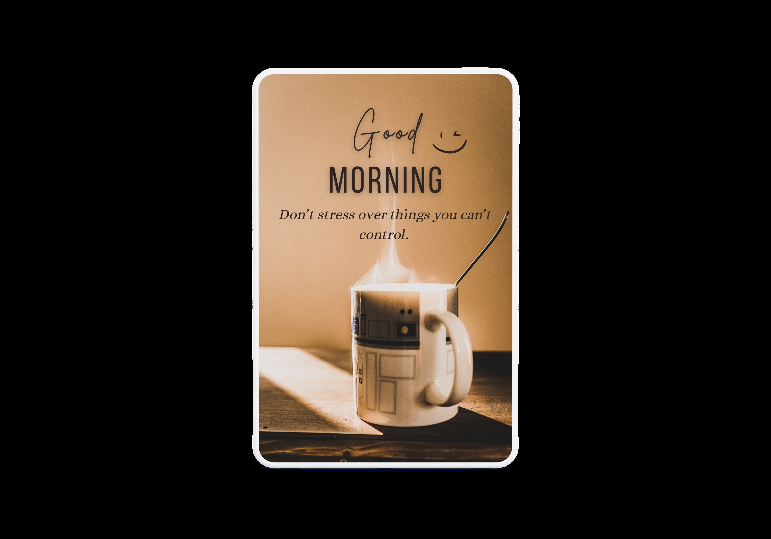 Good Morning Printable, Digital Print, Wall Print, Good Morning Message ...