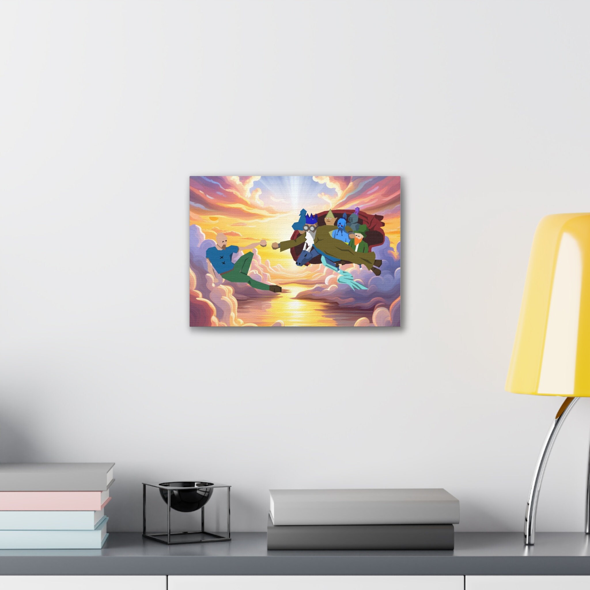 Old School Runescape Blessed Be - Print on Canvas - Etsy