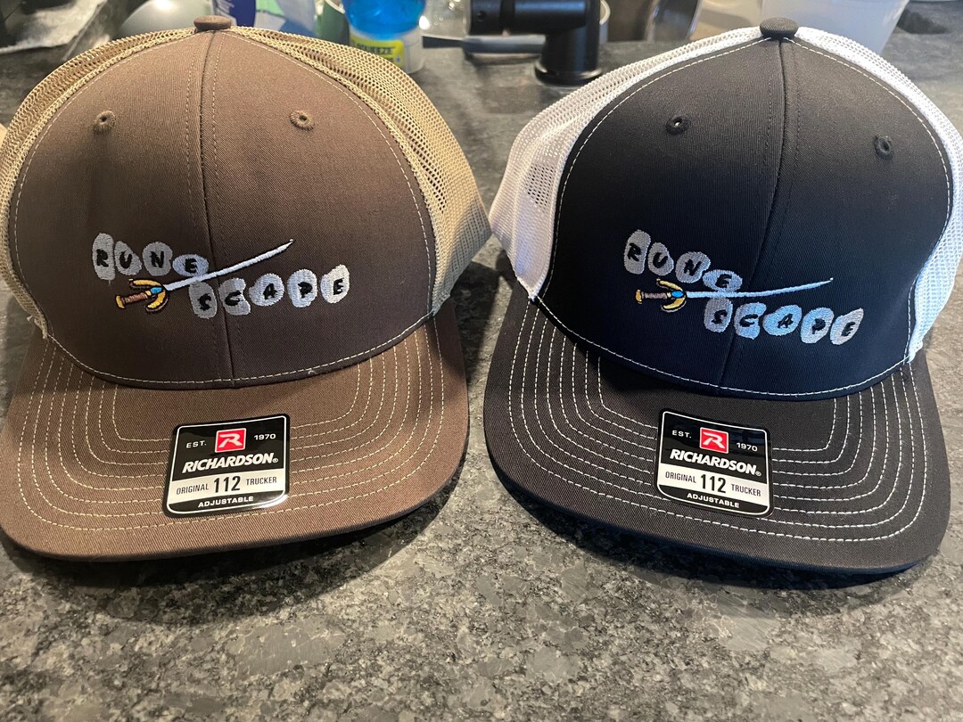 Runescape Snapback Trucker Cap - Etsy