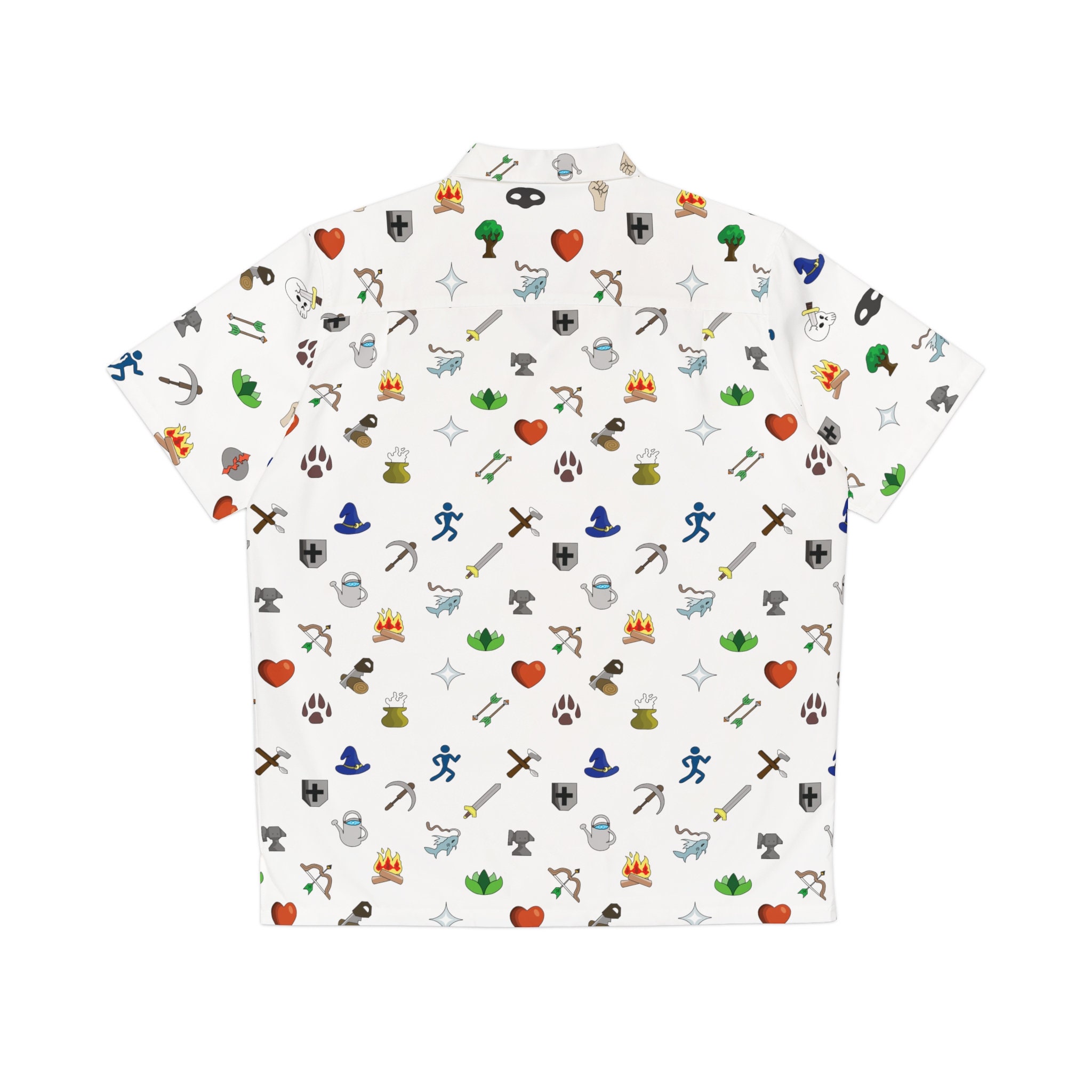 Runescape Skills Print Hawaiian Shirt - Etsy