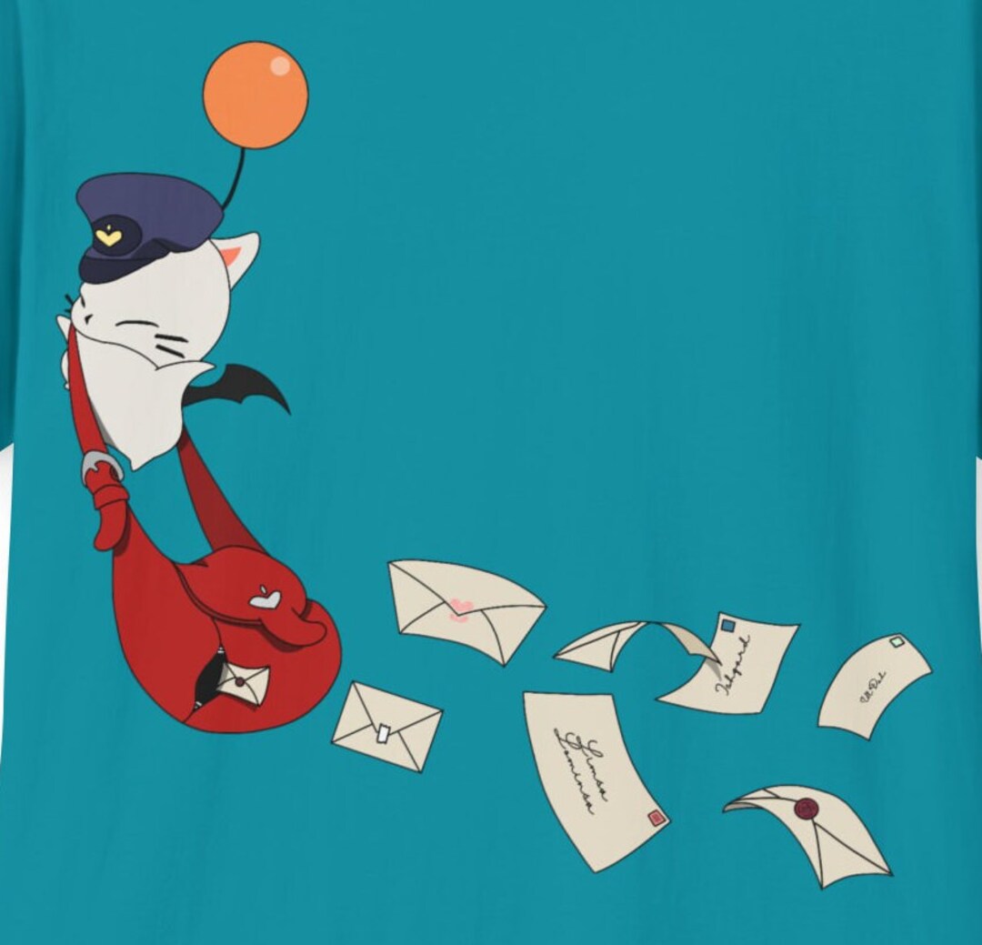 Final Fantasy XIV Post Moogle Tee - Etsy