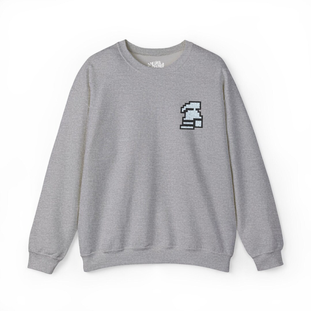 OSRS Embroidered Ironman Emblem - Sweatshirt - Etsy