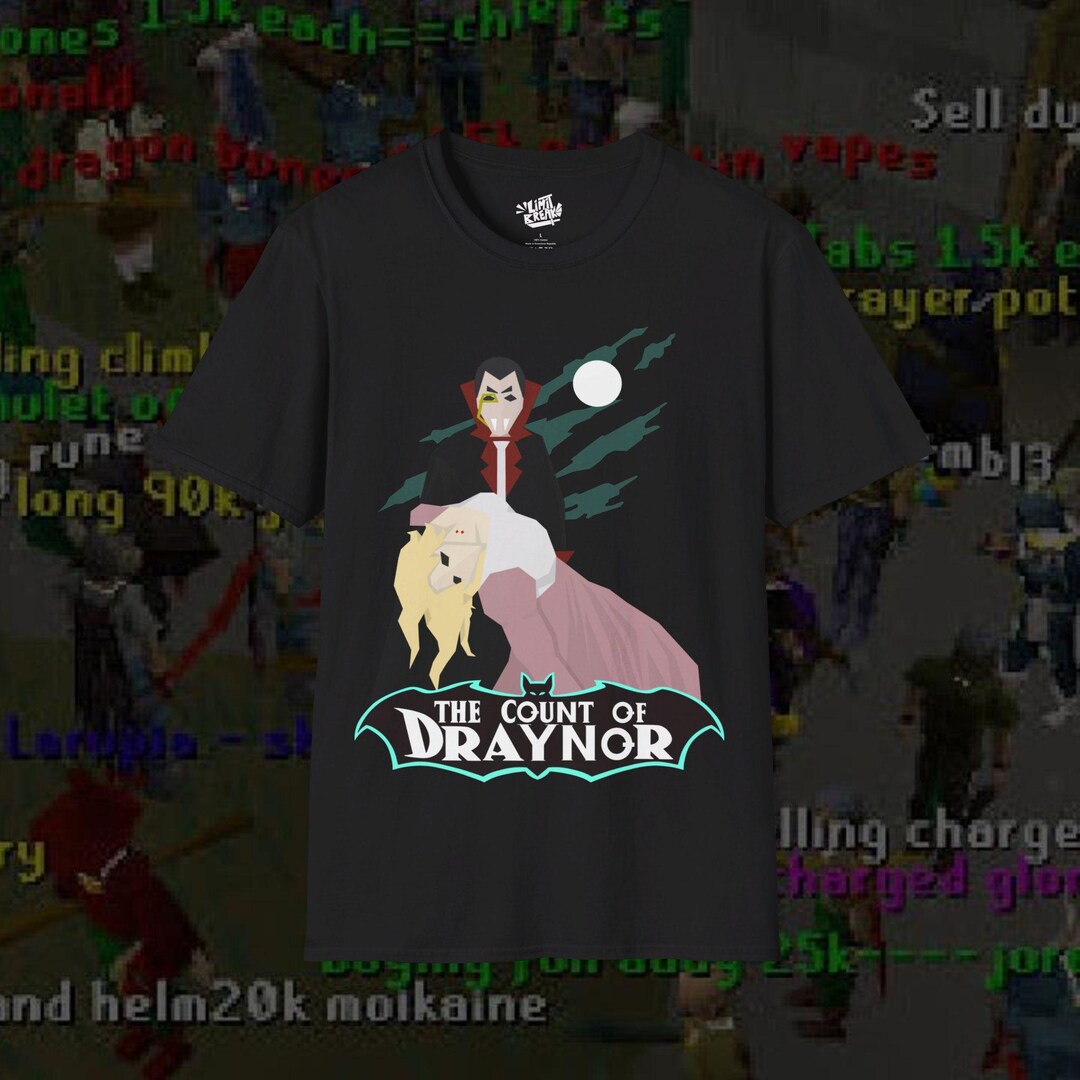 Old School Runescape Count Draynor - Tee - Etsy