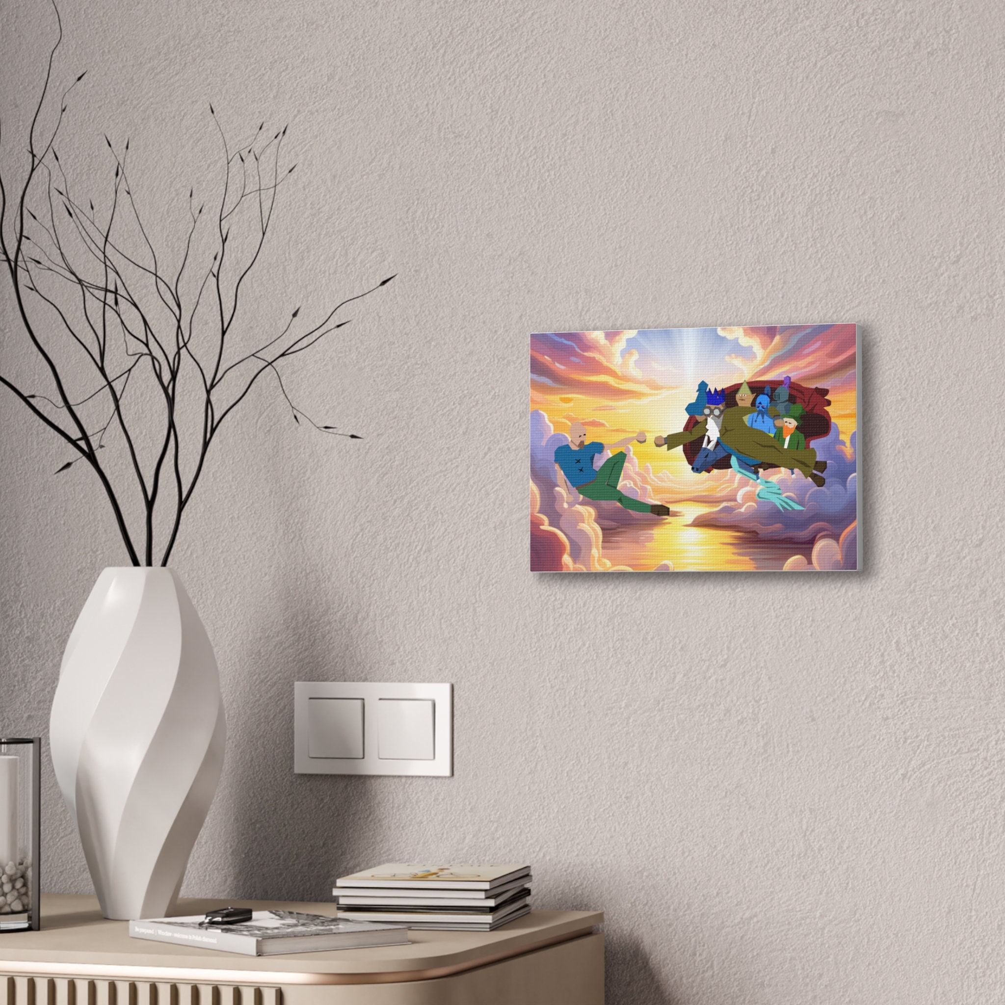 Old School Runescape Blessed Be - Print on Canvas - Etsy
