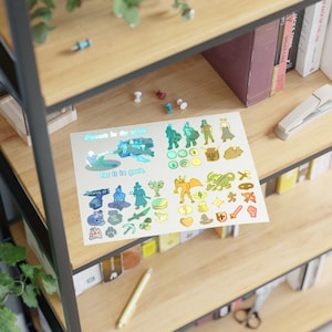 Runescape Sticker Sheet # 1 - Etsy