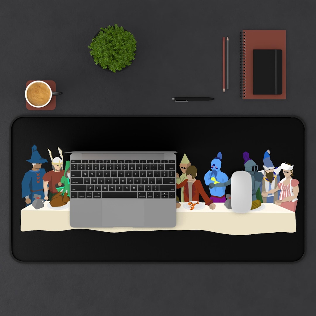 Old School Runescape Last Supper - Desk Mat - Etsy