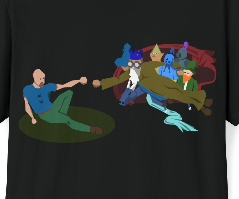 Old School Runescape Blessed Be no Text Version Tee - Etsy