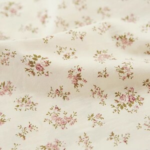 Floral Cotton Fabric, Printed Floral Fabric, Cotton Fabric, Flower ...