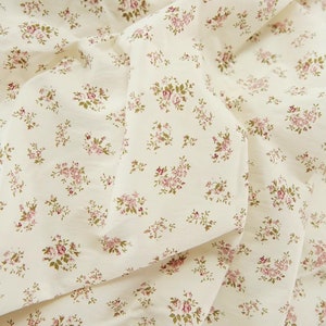 Floral Cotton Fabric, Printed Floral Fabric, Cotton Fabric, Flower ...