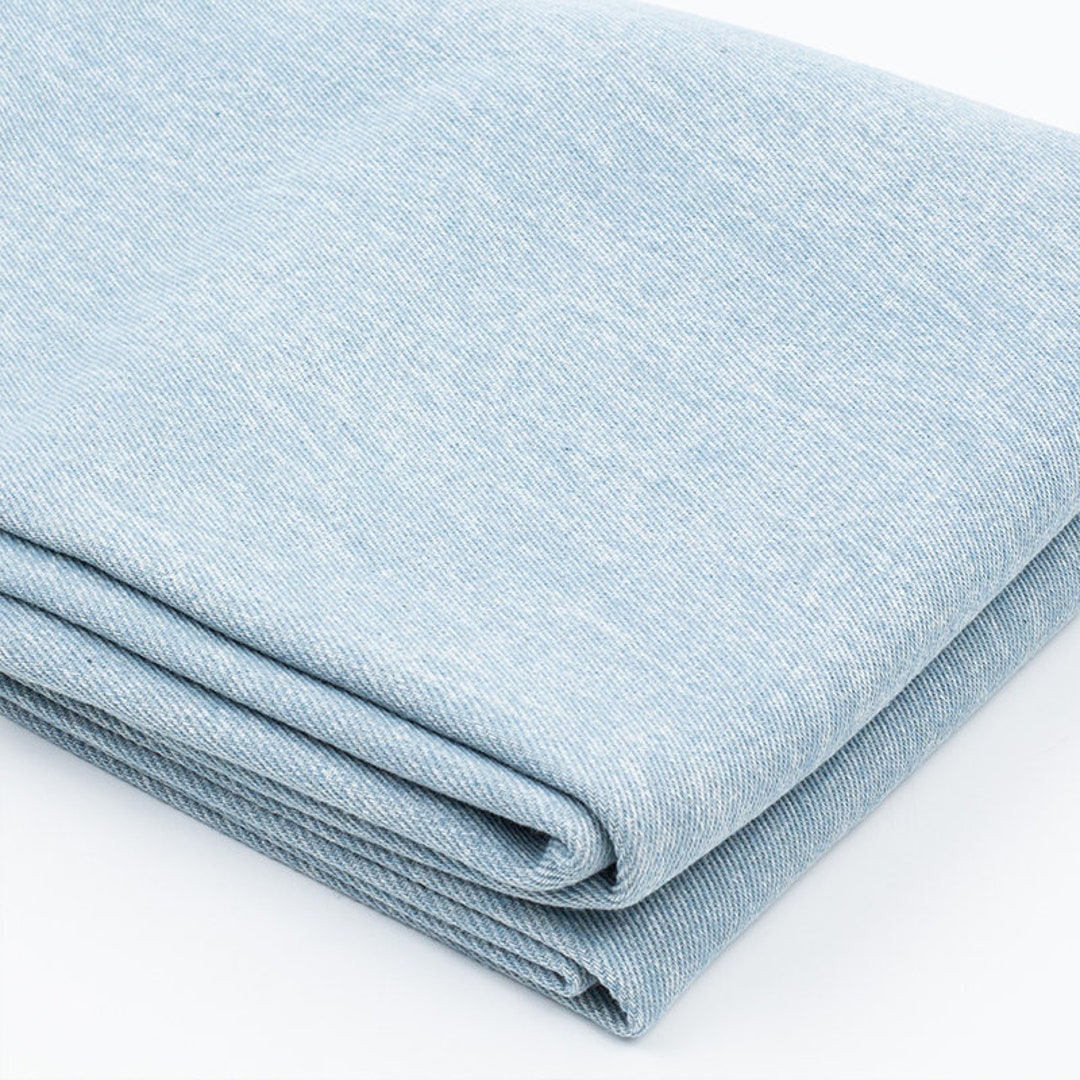 Washed Denim Fabric, Cotton Denim Fabric, Heavy Weight Denim, Soft ...