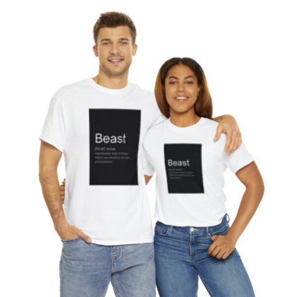 Beast T Shirt - Etsy