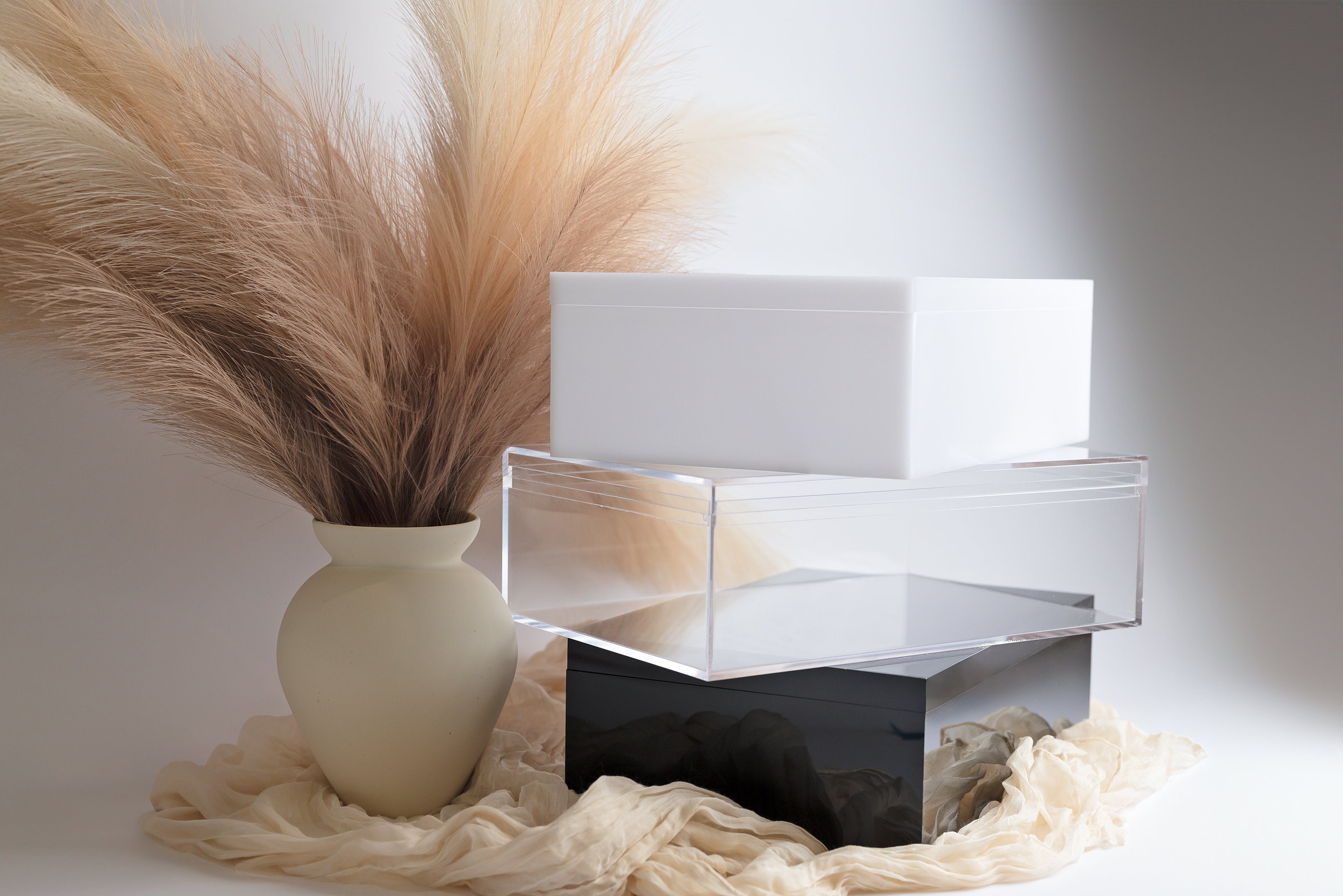 Personalized Acrylic Gift Box, Bridesmaid Proposal Box, Custom Gift Box ...