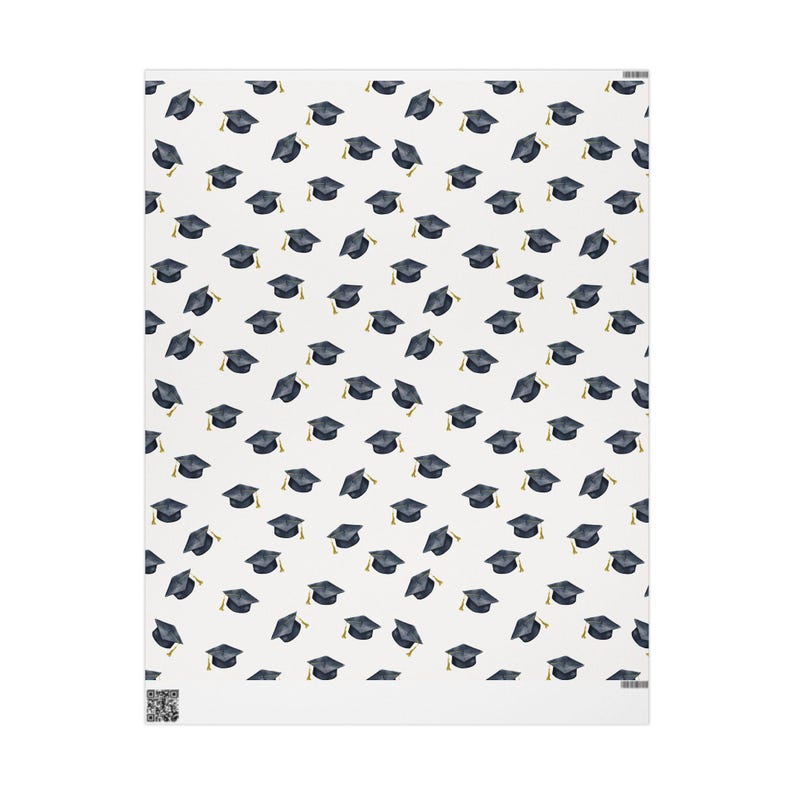 Graduation Wrapping Paper Roll, Graduate Gift Wrap, Gift-wrap, Gift ...
