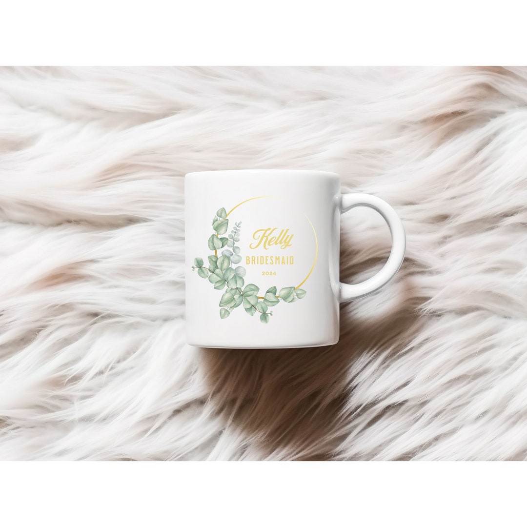 Sage Bridesmaid Coffee Mug, Bridesmaid Box Gift Idea, Bridesmaid Mug ...