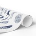 Blue Coastal Wrapping Paper Roll, Beach Wrapping, Cute Gift Wrap ...