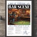 Digital Print Great American Bar Scene - Etsy