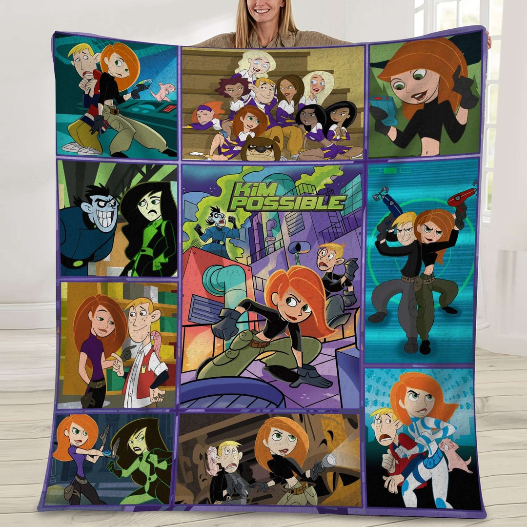 Kim Possible Blanket Disneyland Kim Possible Blanket Gift - Etsy