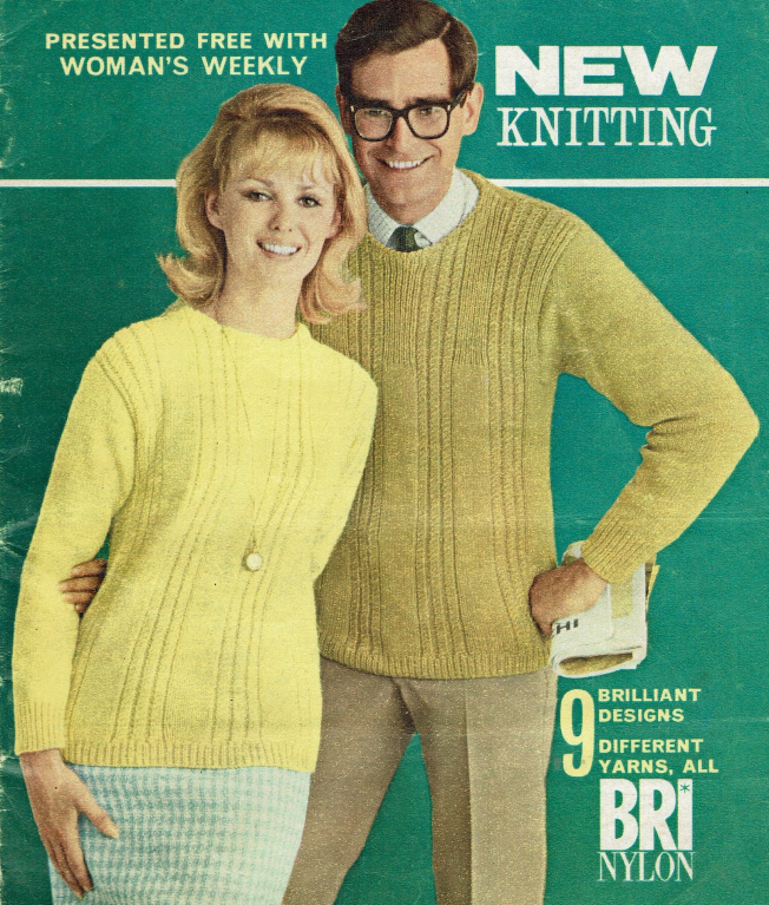 Retro 1960's Knitting Pattern Booklet - Etsy
