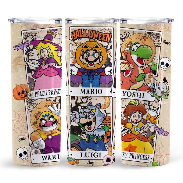 Mario Luigi Sublimation Tumbler - Etsy