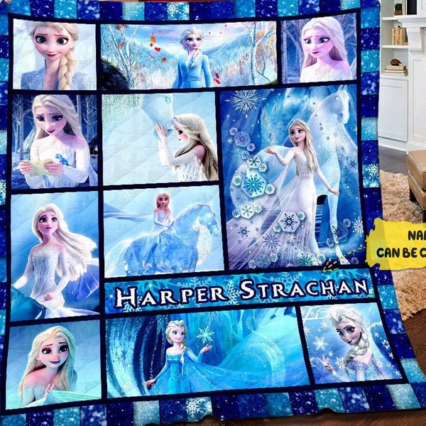Frozen Elsa Blanket - Etsy