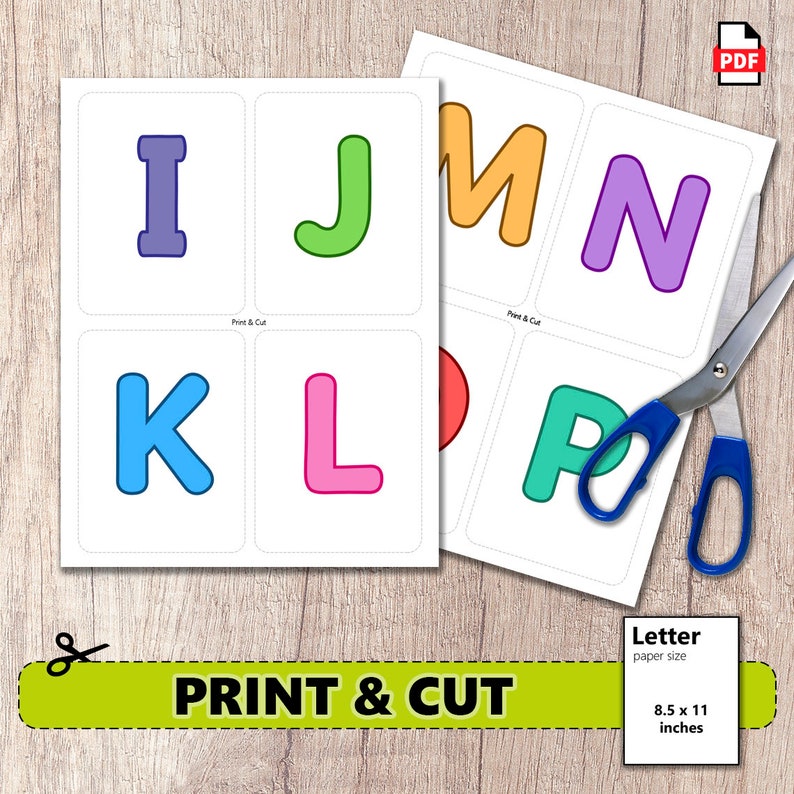 Alphabet Flash Cards (78 Cards) | ABC Flashcards | A-Z Flashcards ...