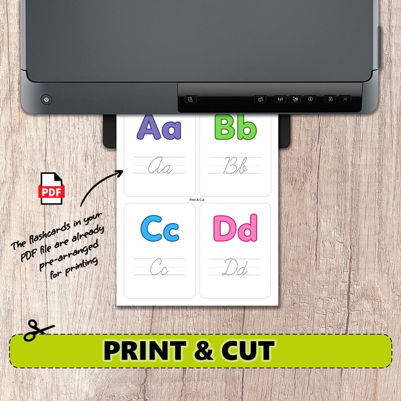 Alphabet Flash Cards (78 Cards) | ABC Flashcards | A-Z Flashcards ...