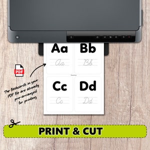 Alphabet Flash Cards (78 Cards) | ABC Flashcards | A-Z Flashcards ...
