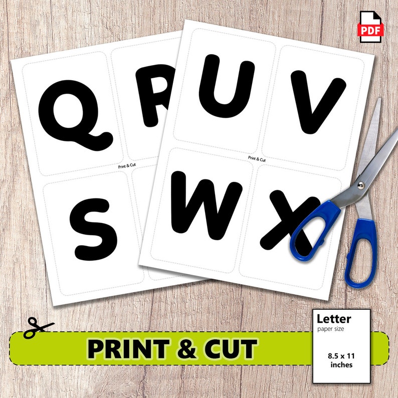 Alphabet Flash Cards (78 Cards) | ABC Flashcards | A-Z Flashcards ...