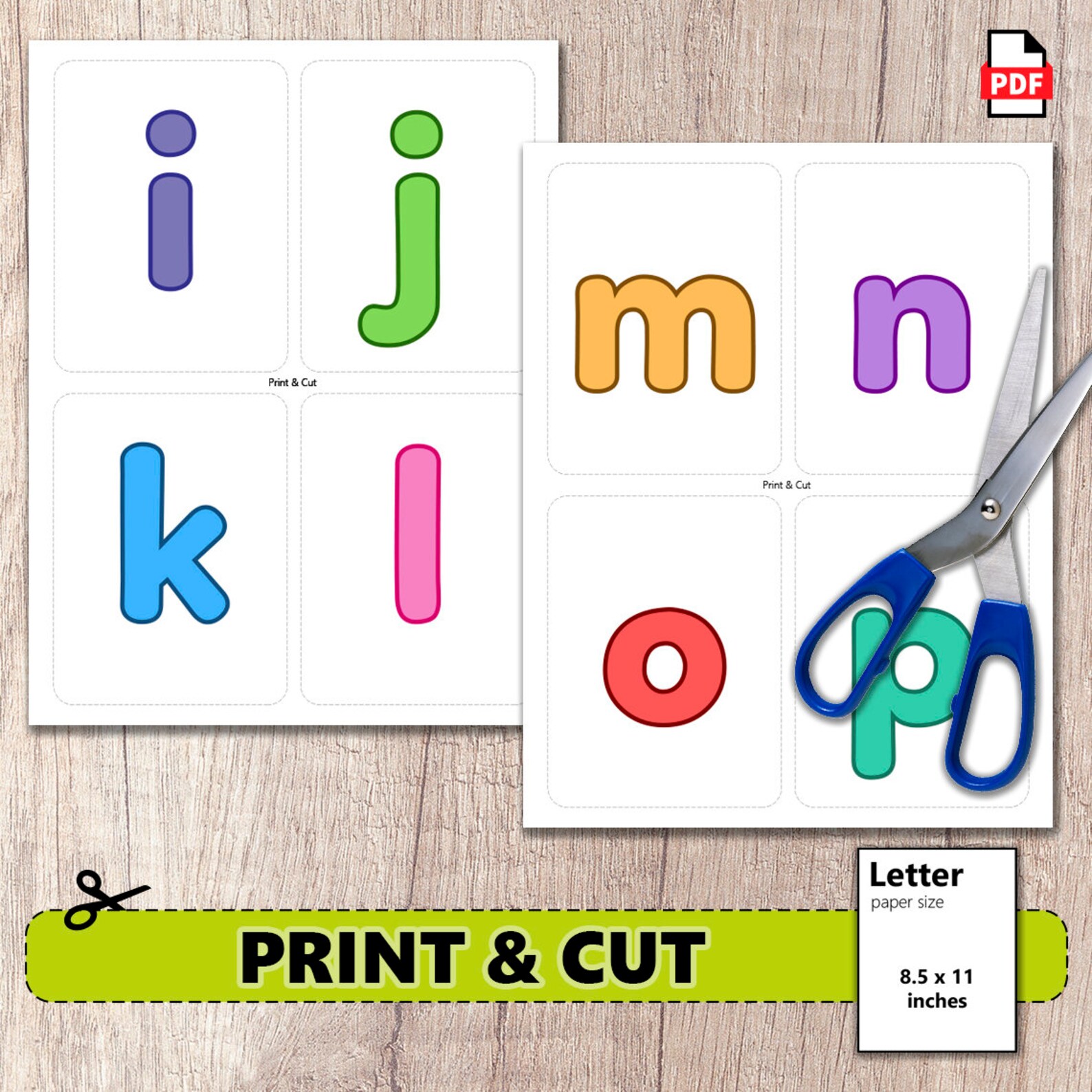 ABC Alphabet Flash Cards (78 Cards) | ABC Flashcards | A-Z Flashcards ...