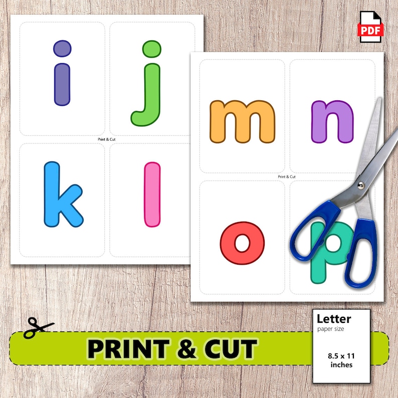 Alphabet Flash Cards (78 Cards) | ABC Flashcards | A-Z Flashcards ...